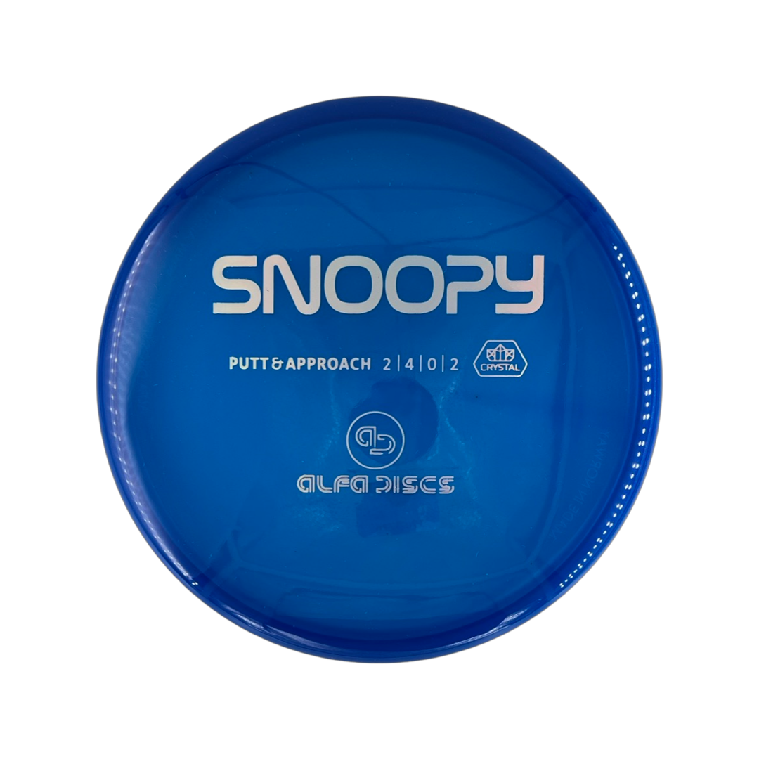 Alfa Discs Chrome Snoopy Putter First Run – DiscGod